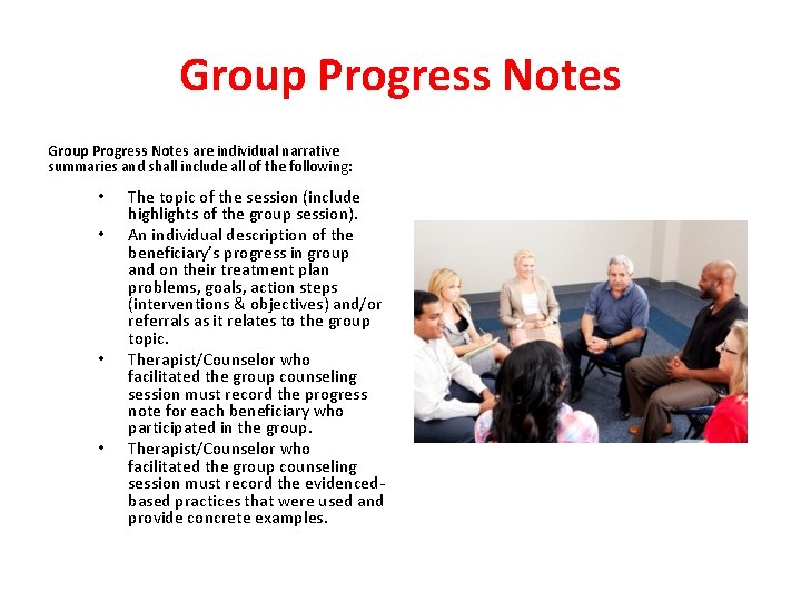 Documenting the use of EBPs in client charts