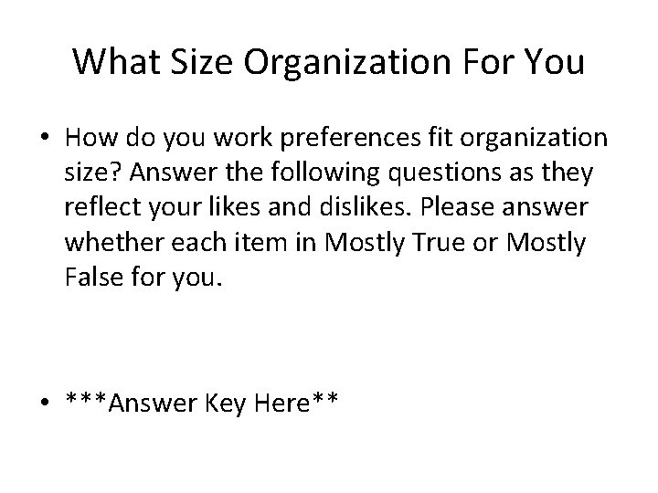 Chapter 9 Organization Size Life Cycle and Decline
