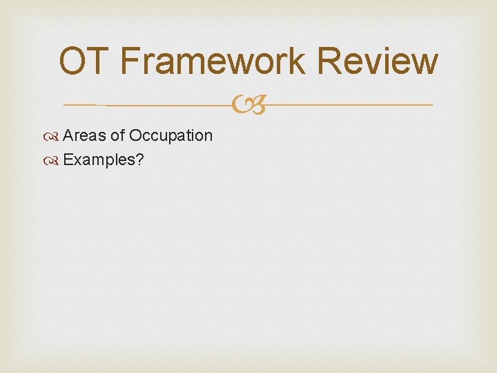 Documenting the OT Process Workbook ch 1 SOAP