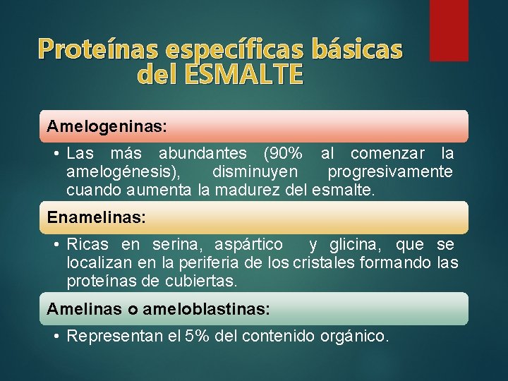 Grupo 3 Seccin 1500 Bioqumica del Diente Esmalte