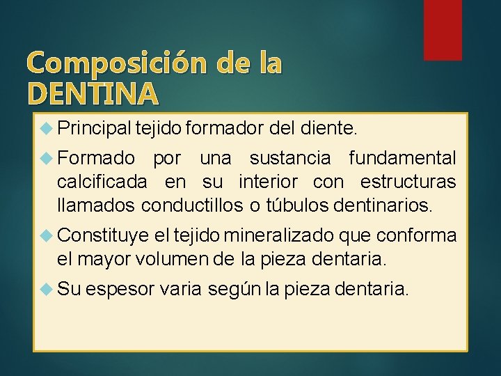 Grupo 3 Seccin 1500 Bioqumica del Diente Esmalte