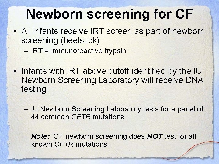 Cystic Fibrosis A Review for Healthcare Providers Provided