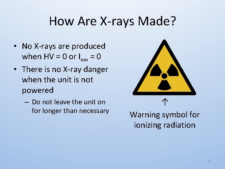 Garrett Group XRay Safety Training Use your keyboard