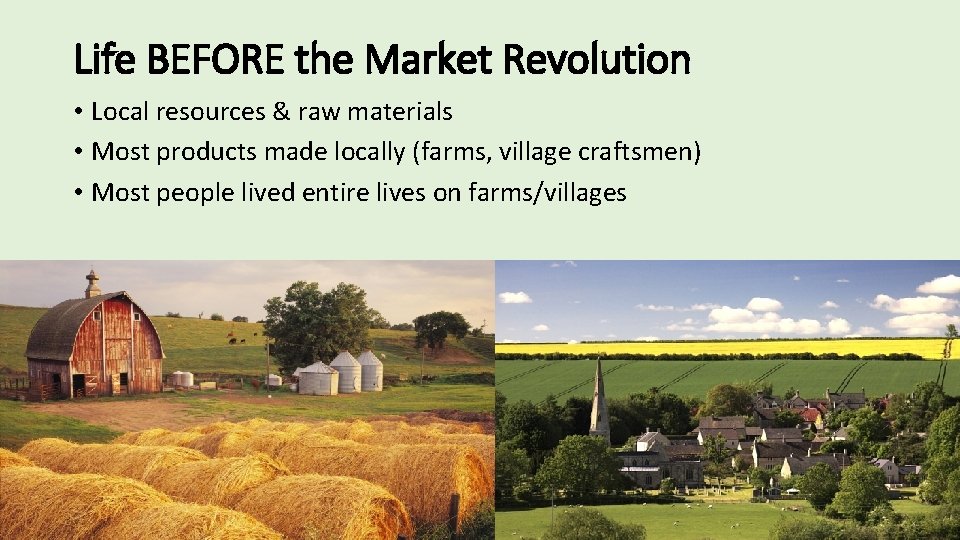 Understanding the Market Revolution Unit 4 Notes Text