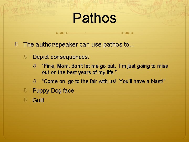 Ethos Logos Pathos College Composition Professor Erica Holan