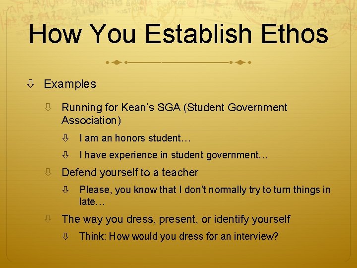 Ethos Logos Pathos College Composition Professor Erica Holan