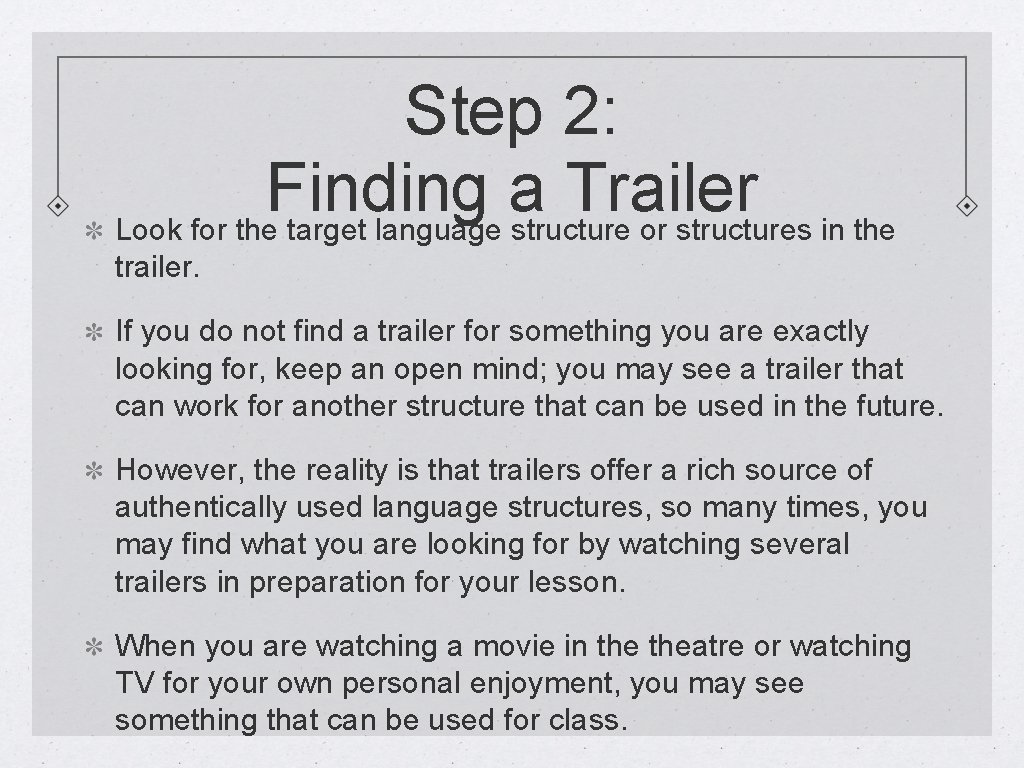 Maximizing Out Movie Trailers FOR MULTIPLE SKILLS Vickie