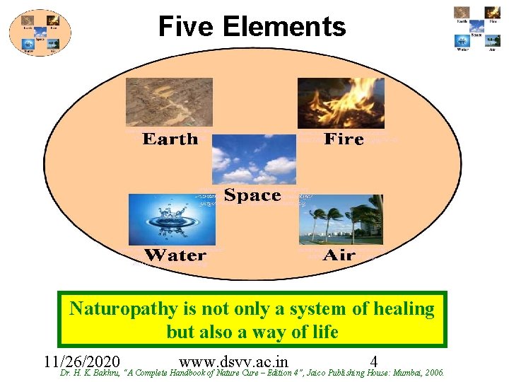 Naturopathy I Basic Concepts and Principles 11262020 www