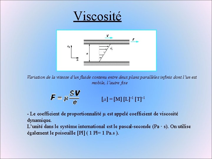 Les frottements secs et visqueux et leurs utilisations