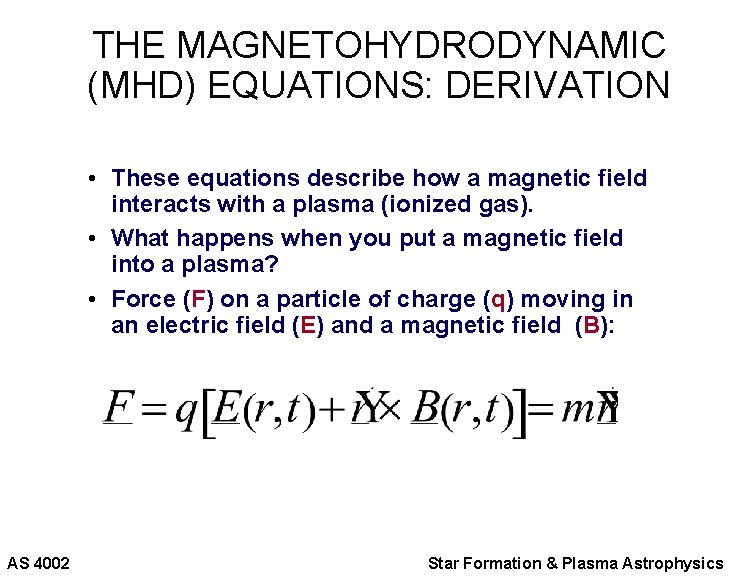 BACKGROUND Maxwells Equations mks Since We have used