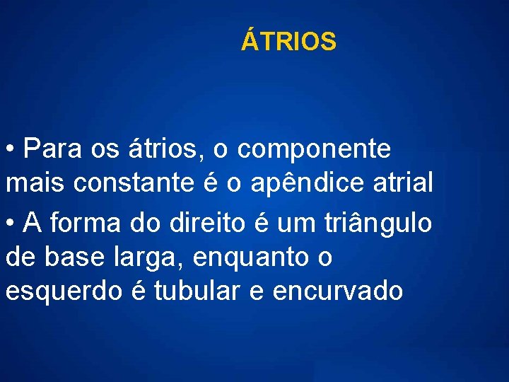 DESCRIPO SEGMENTAR NAS ANOMALIAS CONGENITAS INTRODUO A anlise