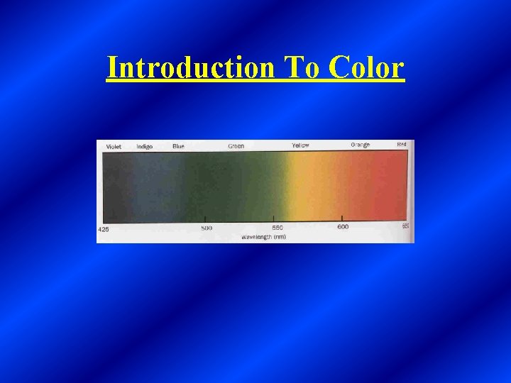 Outline Of Todays Discussion 1 Dalton The Color