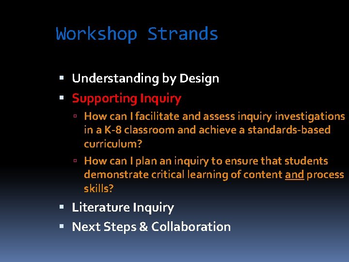 Magnet Inquiry Investigation Based on the work from