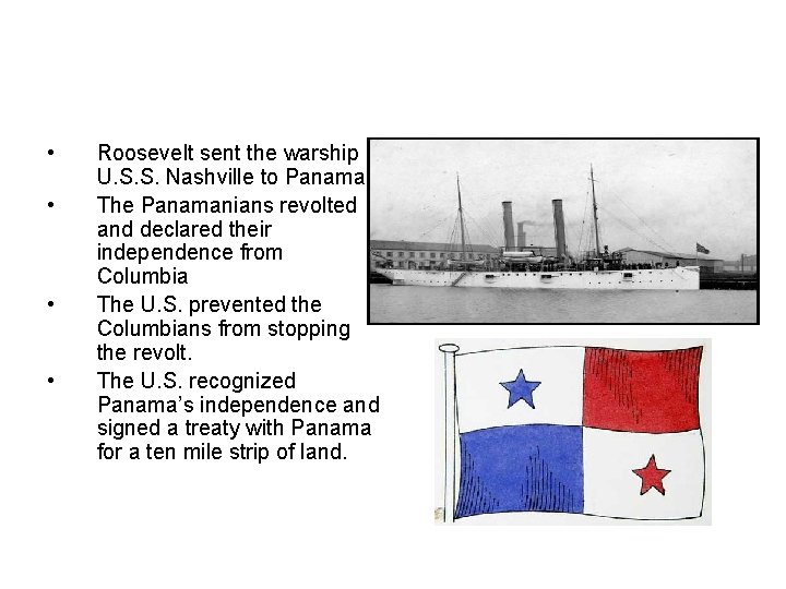 Chapter 8 Section 4 Power Point Notes PANAMA