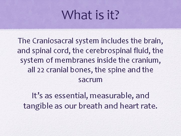 Craniosacral Therapy Heads n Tails Betty Glen Therapy
