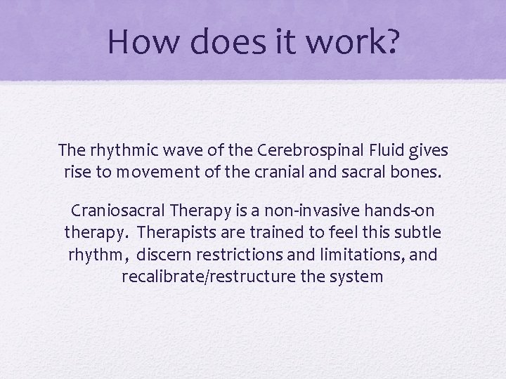 Craniosacral Therapy Heads n Tails Betty Glen Therapy
