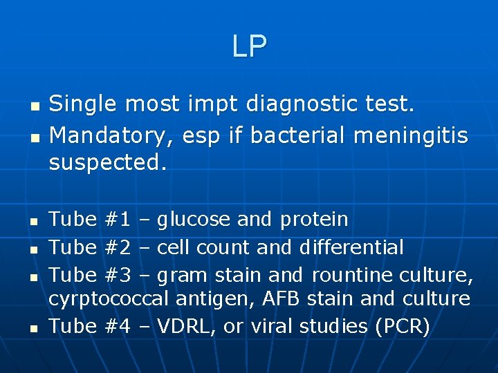 Bacterial and NonBacterial CNS Infections EMERGENCY NEUROLOGY LECTURE