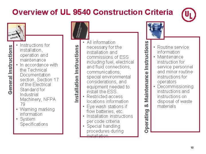UL 9540 Overview Safety for Energy Storage Systems