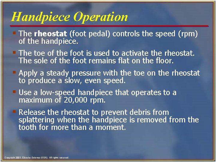 Chapter 58 Coronal Polish Copyright 2003 Elsevier Science