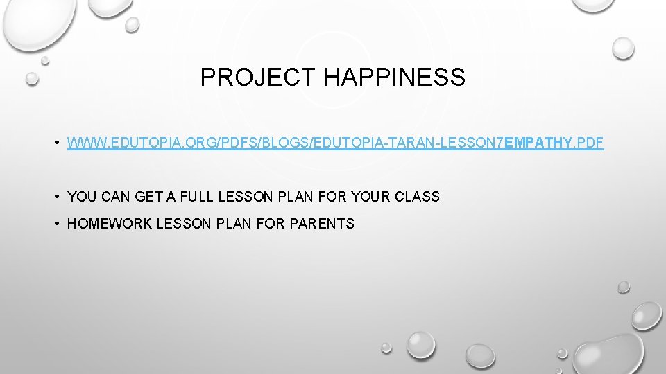 BUILDING EMPATHY IN THE CLASSROOM THE LIFE BOAT