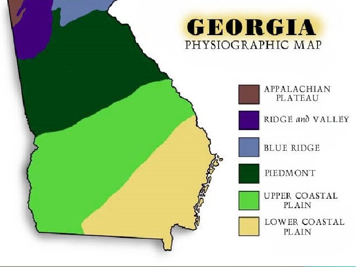 The 5 Regions of Georgia By Dr B