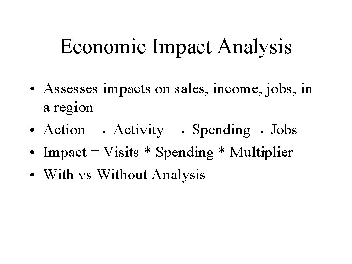 Economic Evaluation Tools BenefitCost Analysis Cost Effectiveness Analysis