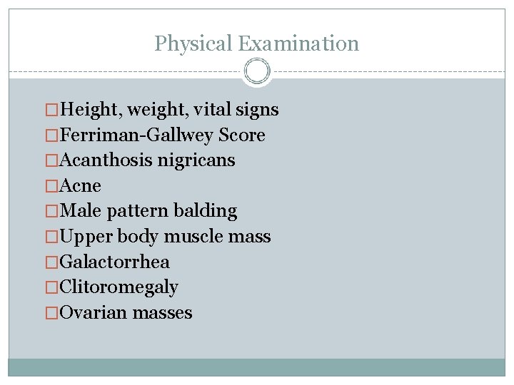 Polycystic Ovary Syndrome in Adolescent Girls Dalinda A