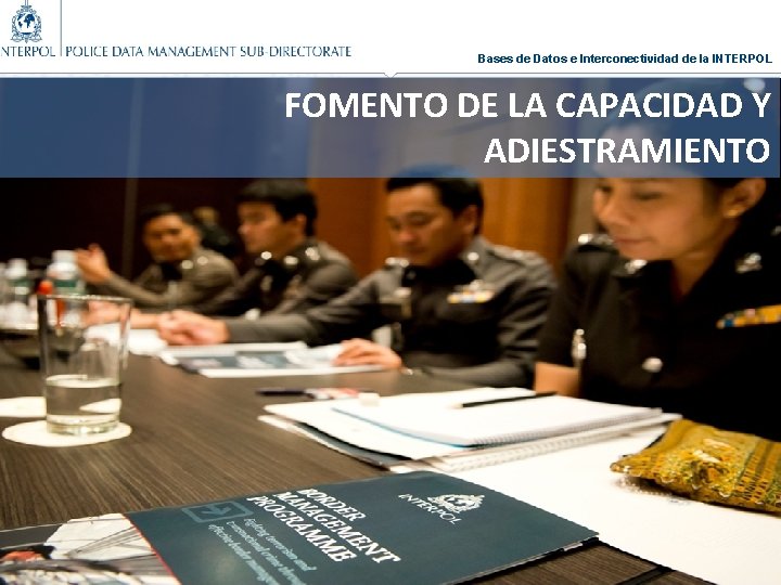 Bases de Datos e Interconectividad de la INTERPOL