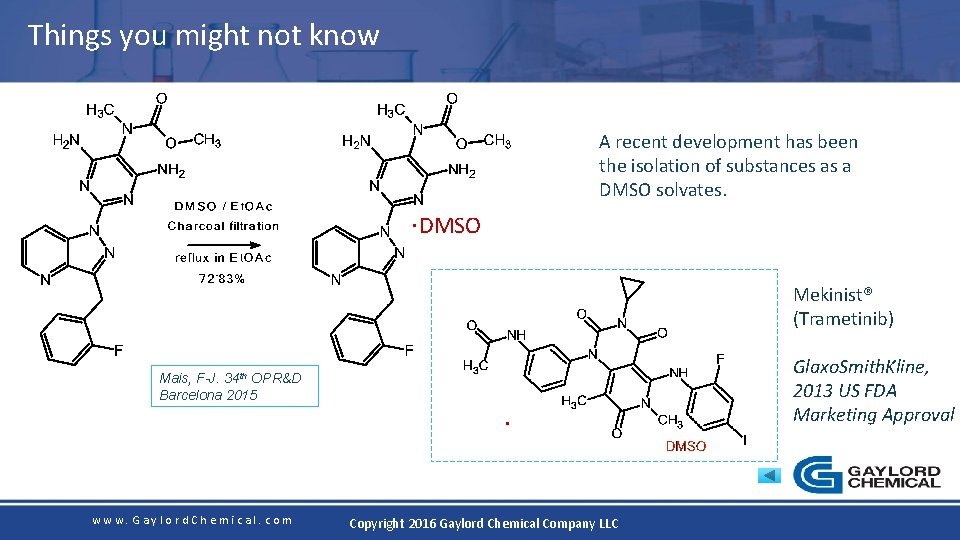 Emerging trends in Synthesis involving Dimethyl Sulfoxide DMSO