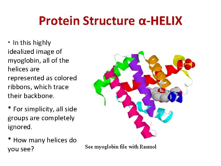 Chemical Biology 03 BLOOD Biomolecular Structure Protein Structure