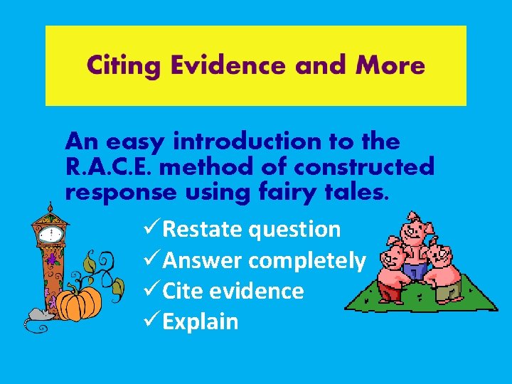 An easy introduction to the R A C