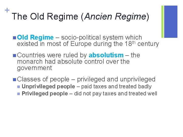 Causes of The French Revolution Historical interpretations of