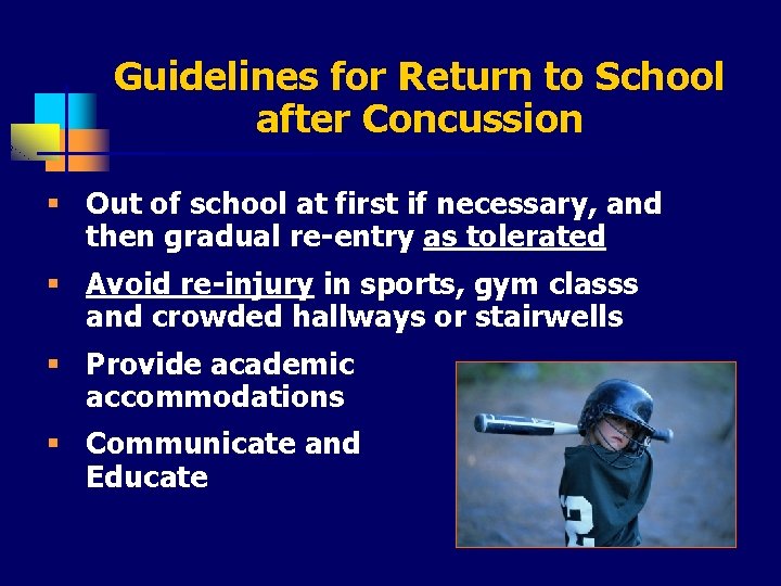 Concussion Management Current Concepts and Clinical Guidelines Brian