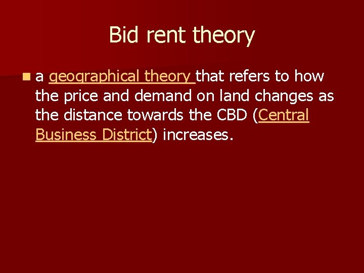 Urban Geography Terms 2007 annexation n Legally adding