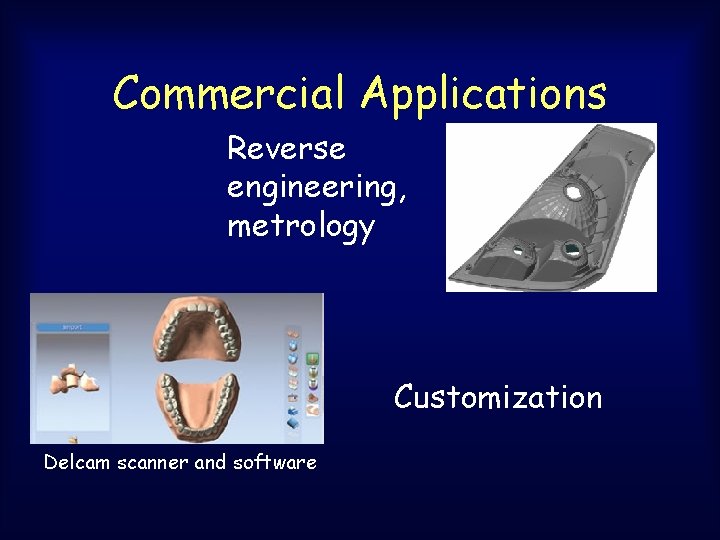 Surface Reconstruction and Mesh Generation Nina Amenta University