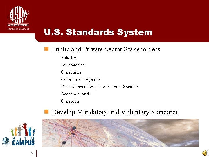 Learning Module Series Introduction to Global Standards Development