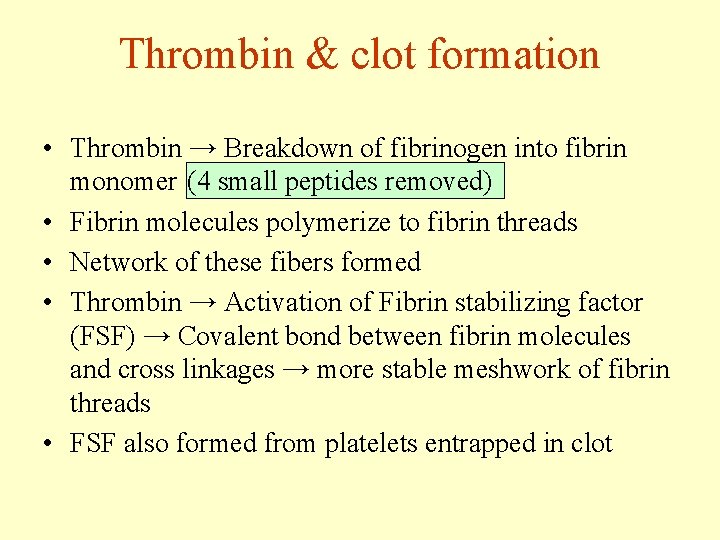 Blood coagulation Blood coagulation Conversion of fluid state