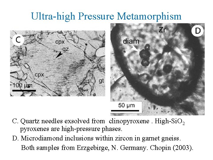 Chapter 25 Metamorphic Facies and Metamorphosed Mafic Rocks