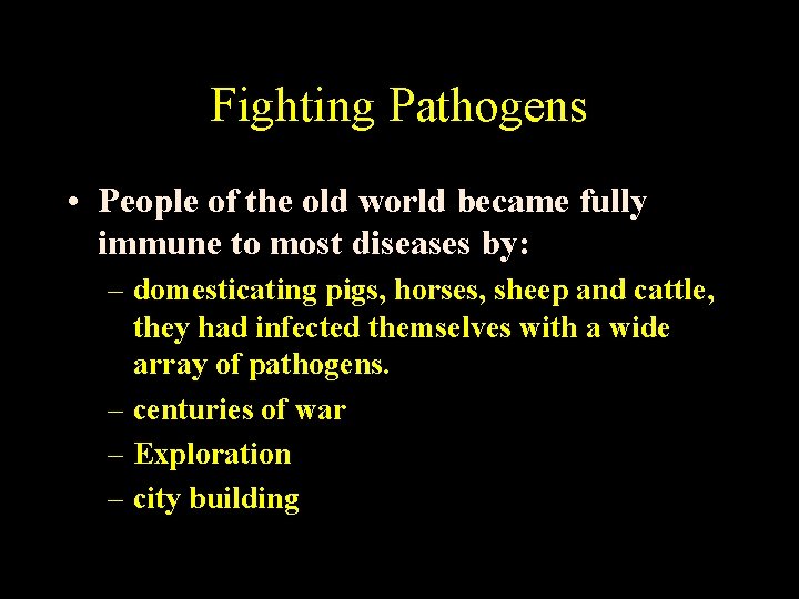 The Columbian Exchange Mr Condrys Social Studies Class