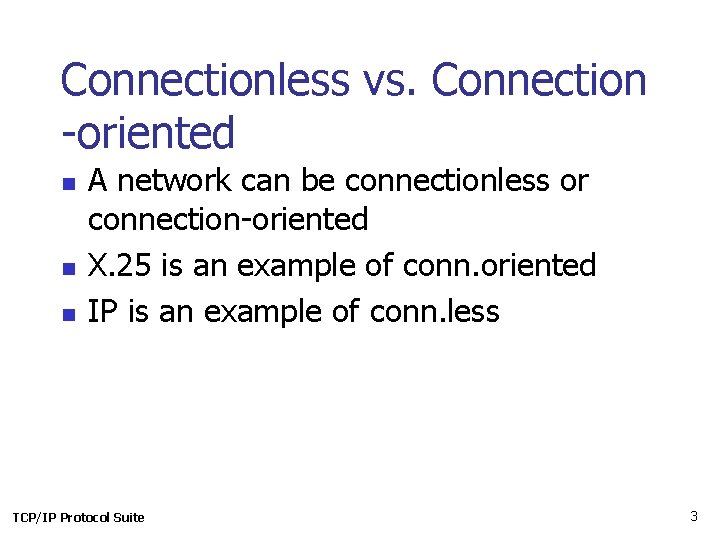 Chapter 6 Delivery Forwarding and Routing of IP