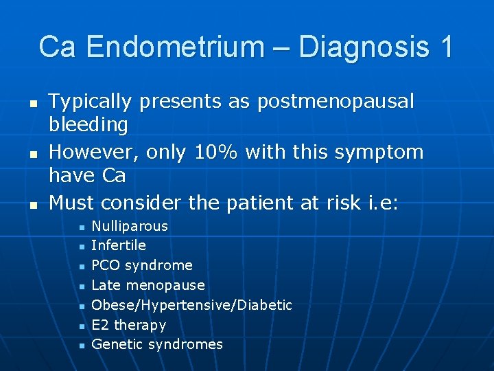 Carcinoma Corpus Uteri Max Brinsmead MB BS Ph