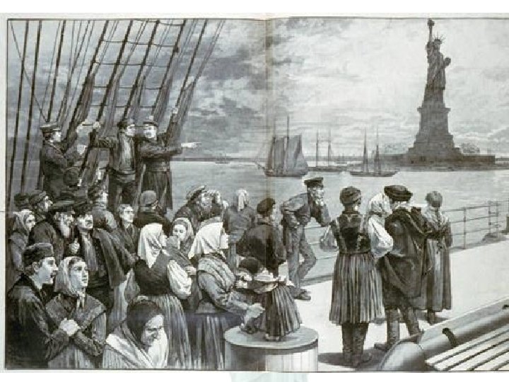 The New Immigration Who Were the New Immigrants