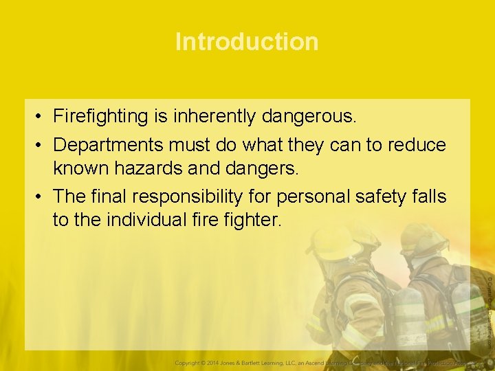 Insert Chapter 2 COP CHAPTER 2 Fire Fighter