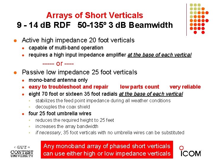 Easy to Build Low Band Receiving Antennas for