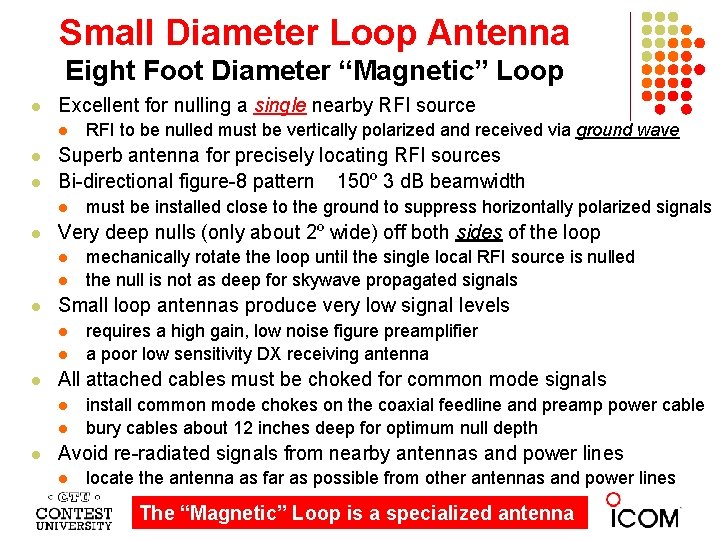 Easy to Build Low Band Receiving Antennas for