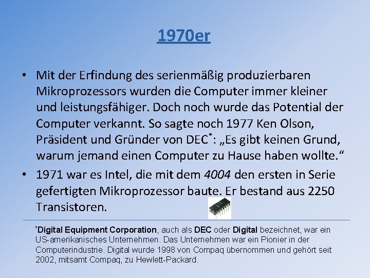 Geschichte des Computers Die Prsentation Die Anfnge Vom