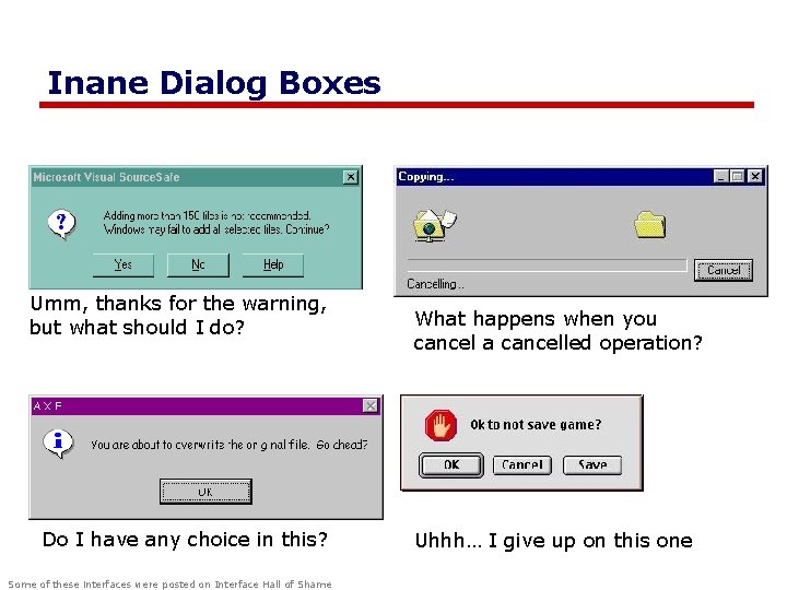 Design of Everyday Things Part 1 Pathological designs