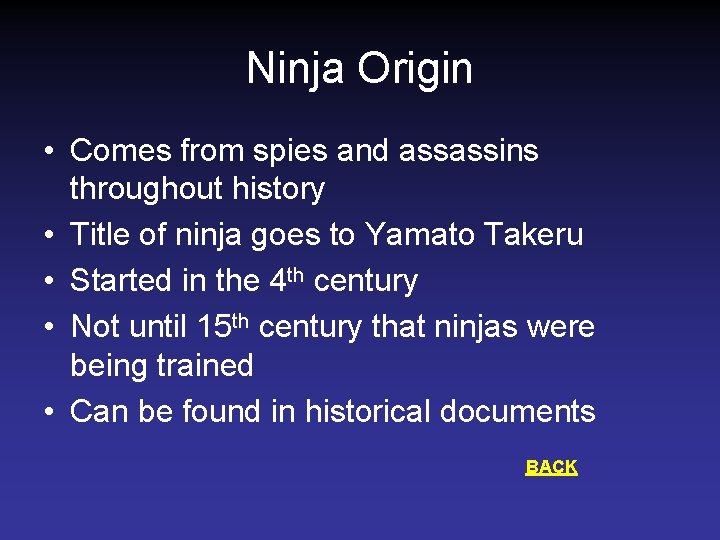 Table of Contents What is a Ninja disguises