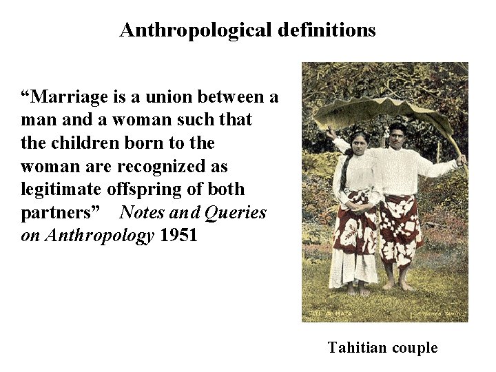 Marriage Why do People Get Married or what