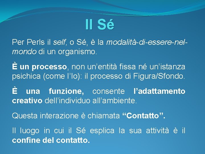 Ciclo del Contatto e Meccanismi di Interruzione al